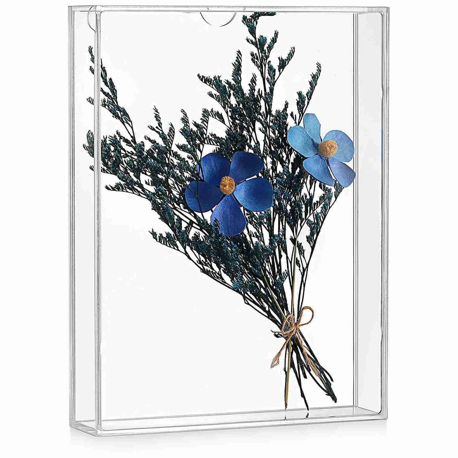Acrylic Frame to Preserve Flowers Photo Frame Thin Display Box - Chinov ...