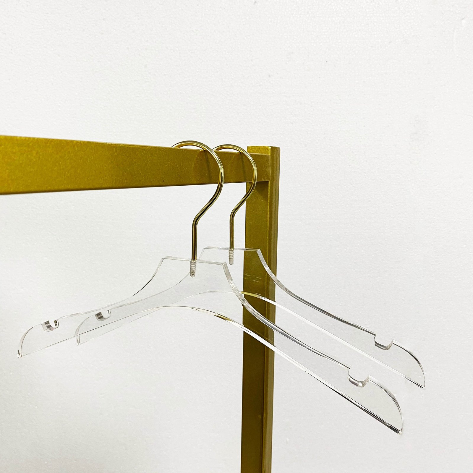 Acrylic Children's Clothes Hanger 32 cm Wide Square Top - Chinov Display
