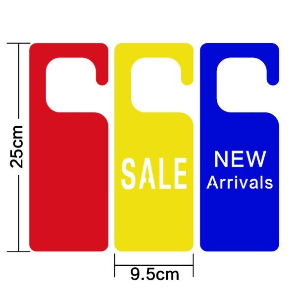 Acrylic Clothing Sale Sign Store Display Fixtures - Chinov Display