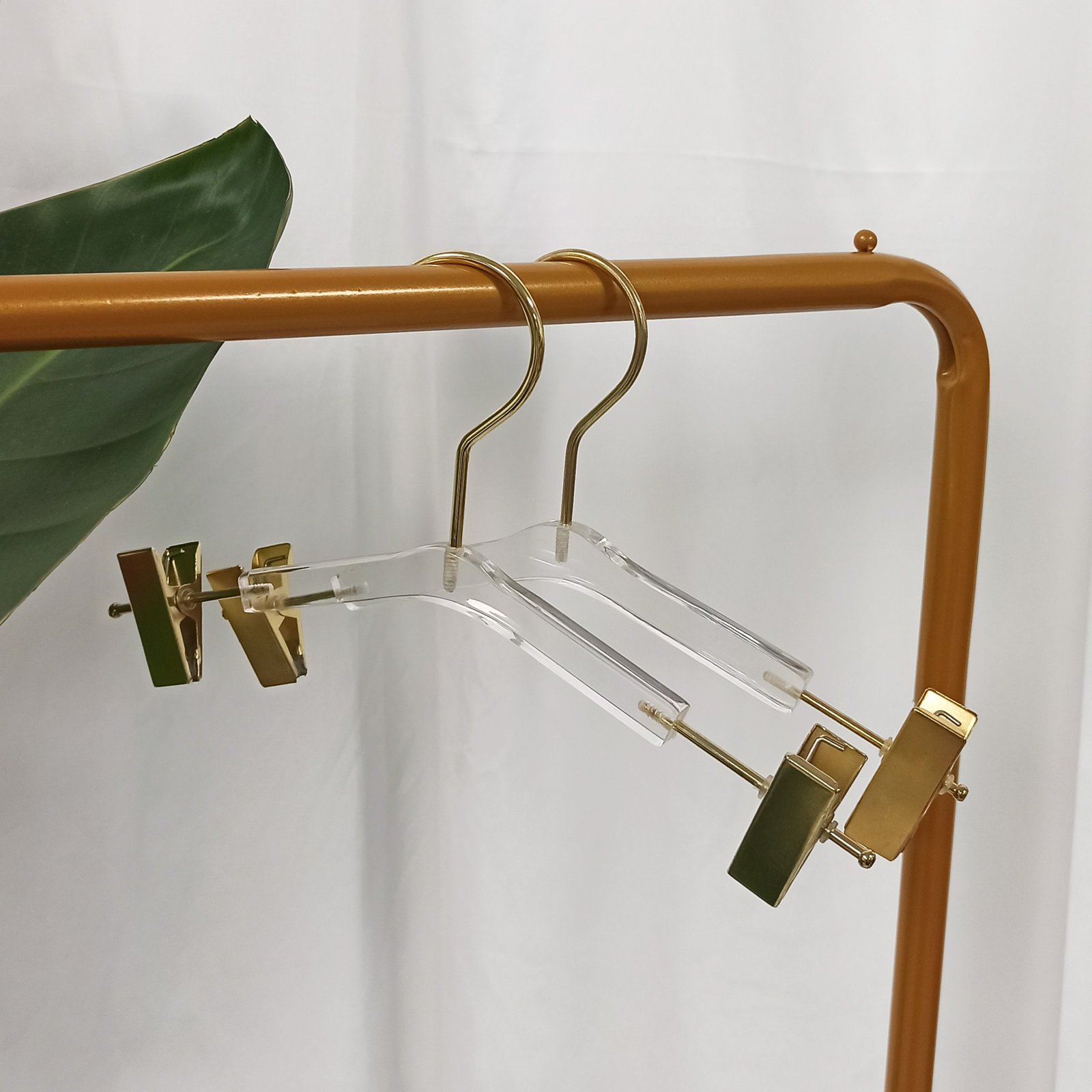 Acrylic Hanger with Clips For Bra and Panty 28.5 cm Wide - Chinov Display