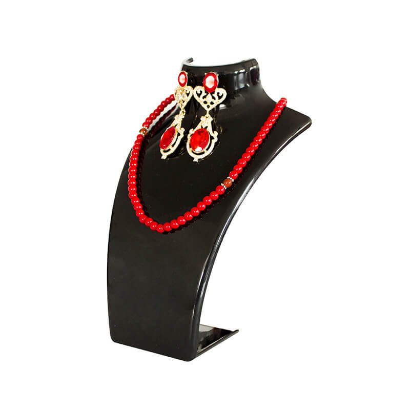 Acrylic Portrait Model Neck Jewelry Display Stand - Chinov Display