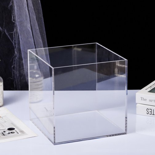 Clear Custom 5 Sided Acrylic Case - Chinov Display