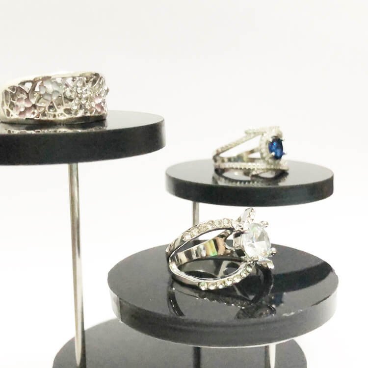 Countertop Acrylic Jewelry Display Stand 3-5-12 Tiers - Chinov Display