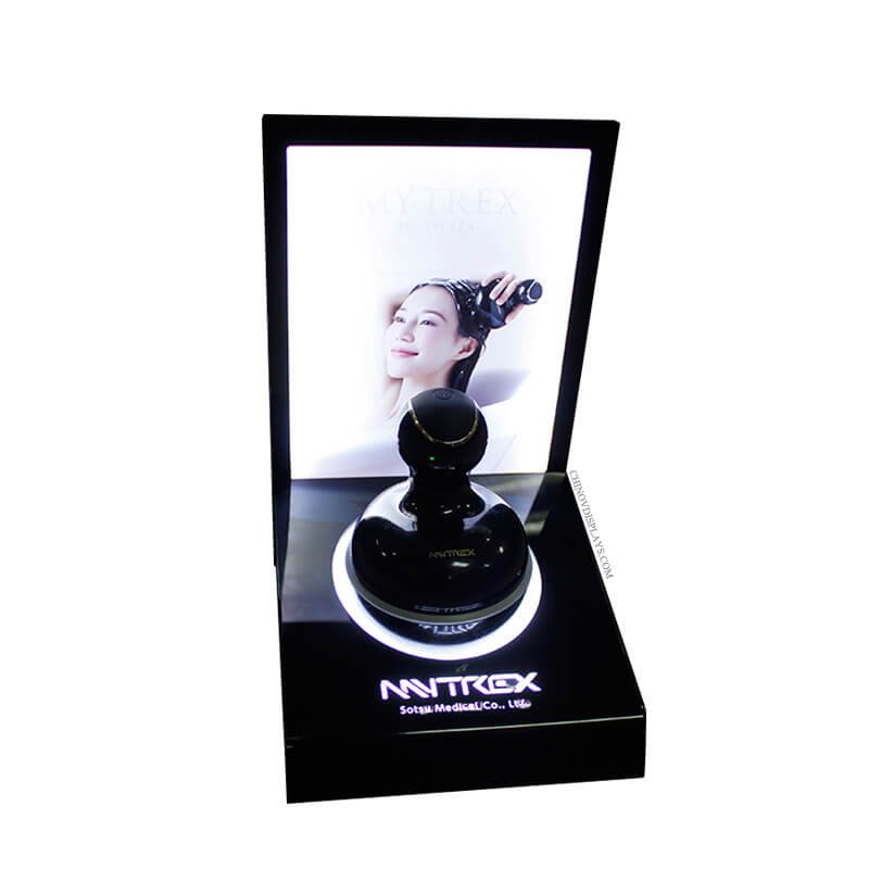 Spectacular Countertop Custom Acrylic Display Head Messager POP Stand ...