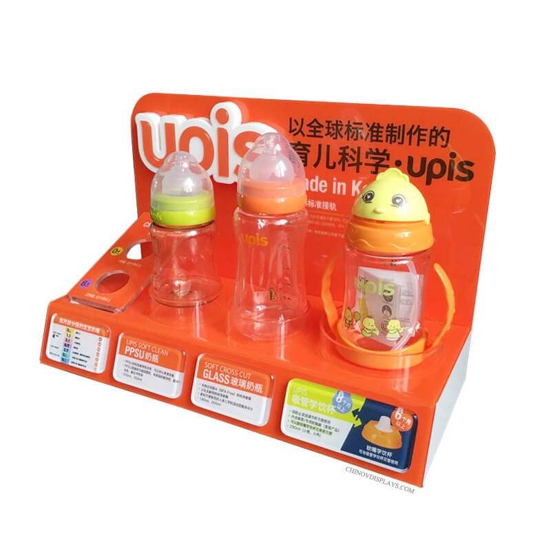 Custom Acrylic Baby Feeding Bottle Display Stand - Chinov Display