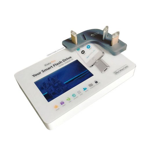 Custom Acrylic Digital Display Stand Thief-proof USB Driver POP Stand ...