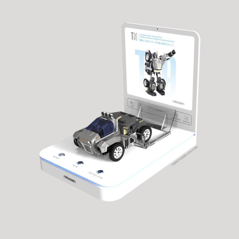 Custom Acrylic Display Electronic Car Toys POP Stand - Chinov Display