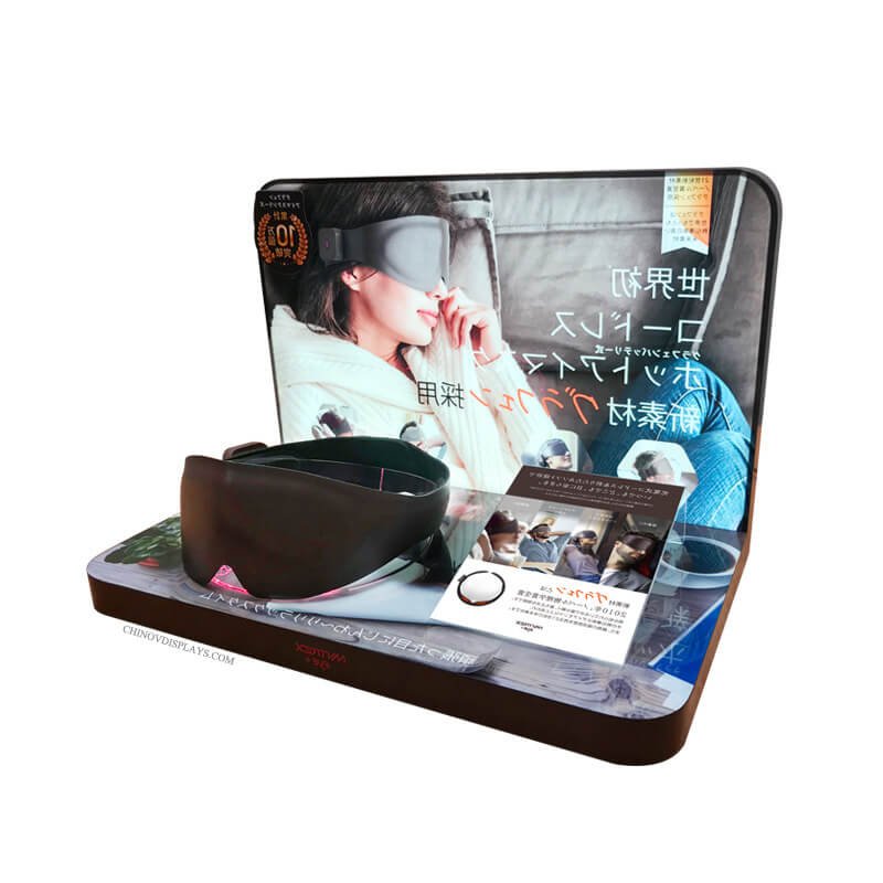 Custom Acrylic Display Eye Patch Blinder POP Stand - Chinov Display