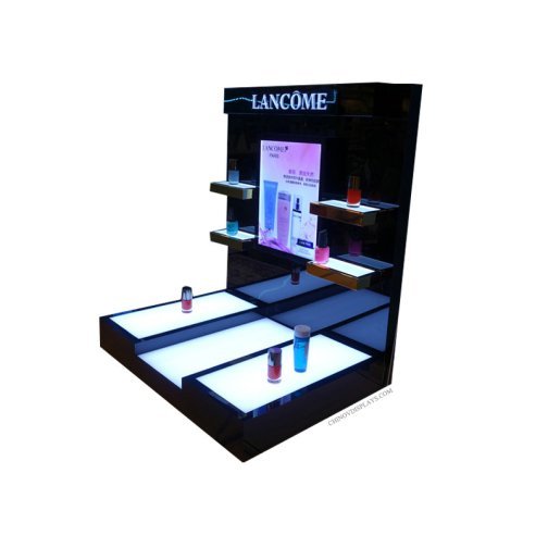 Custom Acrylic Display Plexiglass Makeup Nail Polish Gel LED POP Stand ...