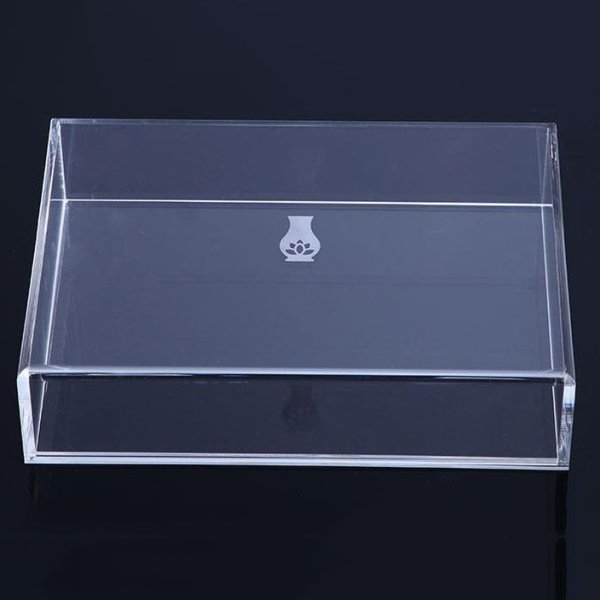 Custom Clear Acrylic Lid with LOGO - Chinov Display