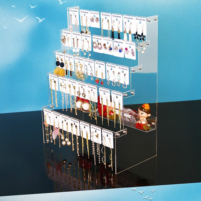 Detachable Acrylic Jewelry Display Multi-Layers - Chinov Display