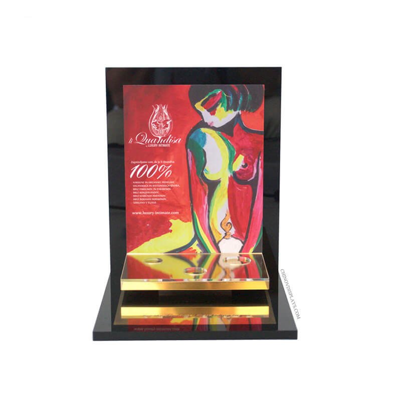 Wholesale Customized Acrylic Point of Purchase Sign Stand - Chinov Display
